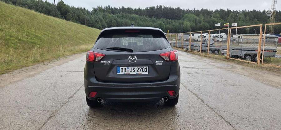 Grey Mazda CX-5 2014 in Vilnius, with an engine capacity of 2.19 L and mileage of 230 thousand km for 6400 €, photo 9 on AUTOMOTO.COM.LV