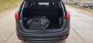 Grey Mazda CX-5 2014 in Vilnius, with an engine capacity of 2.19 L and mileage of 230 thousand km for 6400 €, photo 10 on AUTOMOTO.COM.LV