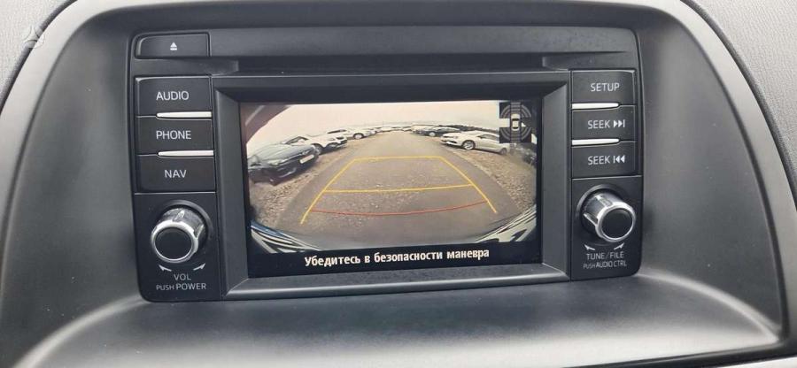 Grey Mazda CX-5 2014 in Vilnius, with an engine capacity of 2.19 L and mileage of 230 thousand km for 6400 €, photo 27 on AUTOMOTO.COM.LV