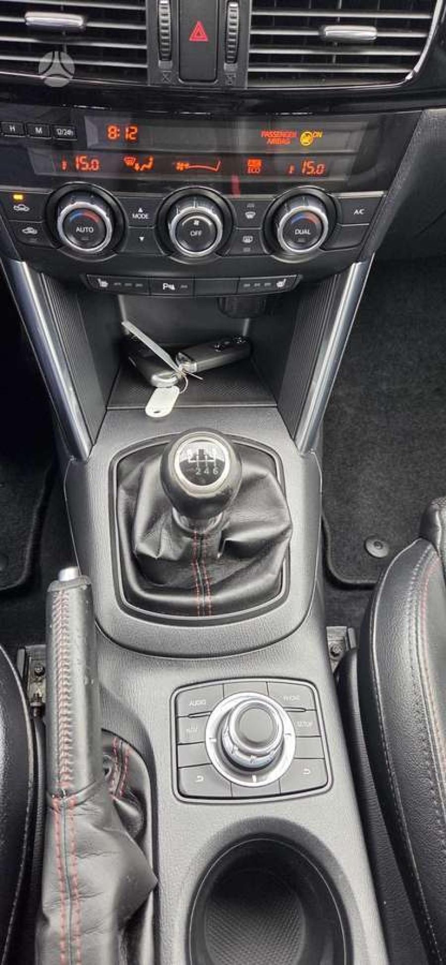 Grey Mazda CX-5 2014 in Vilnius, with an engine capacity of 2.19 L and mileage of 230 thousand km for 6400 €, photo 30 on AUTOMOTO.COM.LV