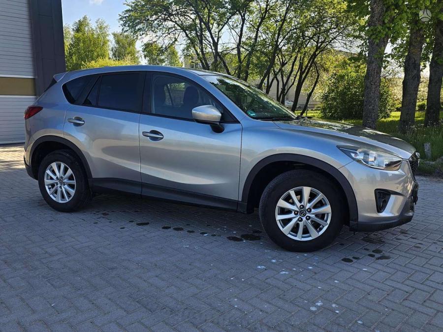 Grey Mazda CX-5 2014 in Kretinga, with an engine capacity of 2.19 L and mileage of 118 thousand km for 7500 €, photo 10 on AUTOMOTO.COM.LV