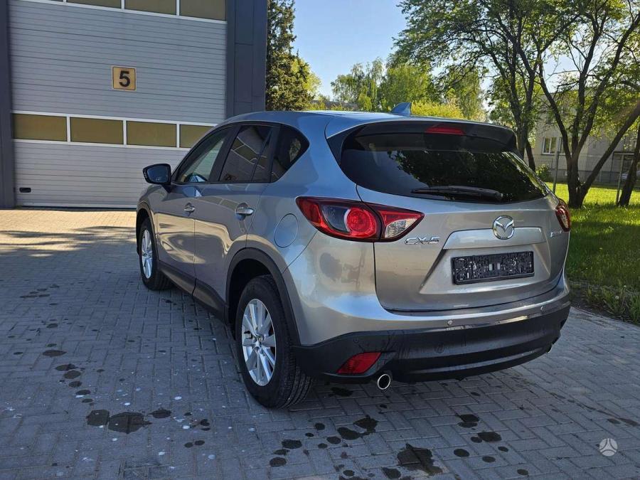 Grey Mazda CX-5 2014 in Kretinga, with an engine capacity of 2.19 L and mileage of 118 thousand km for 7500 €, photo 12 on AUTOMOTO.COM.LV