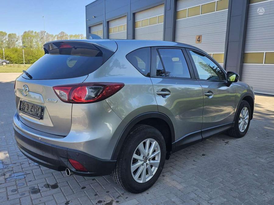 Grey Mazda CX-5 2014 in Kretinga, with an engine capacity of 2.19 L and mileage of 118 thousand km for 7500 €, photo 14 on AUTOMOTO.COM.LV