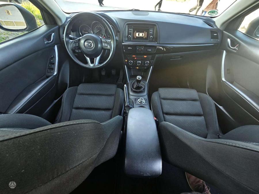 Grey Mazda CX-5 2014 in Kretinga, with an engine capacity of 2.19 L and mileage of 118 thousand km for 7500 €, photo 16 on AUTOMOTO.COM.LV