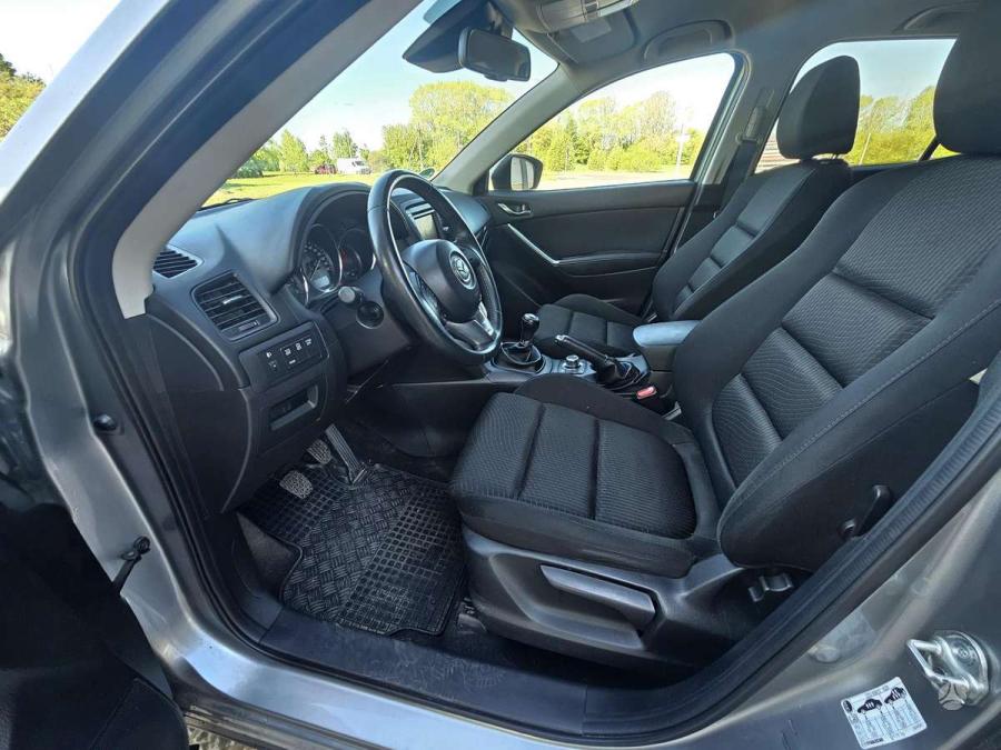 Grey Mazda CX-5 2014 in Kretinga, with an engine capacity of 2.19 L and mileage of 118 thousand km for 7500 €, photo 17 on AUTOMOTO.COM.LV