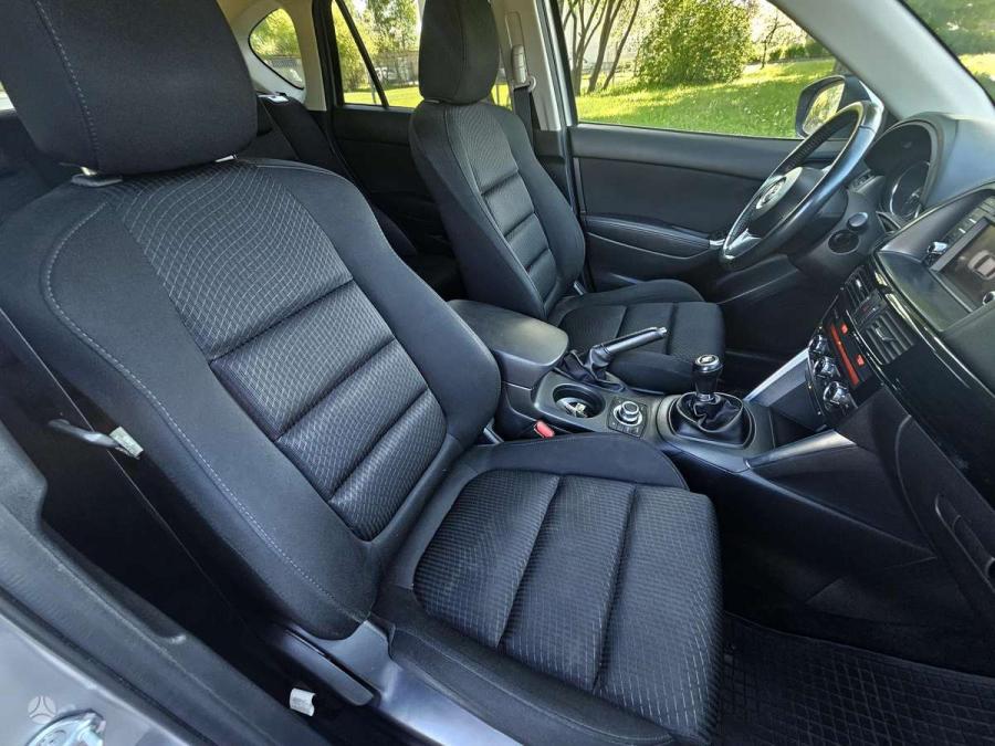 Grey Mazda CX-5 2014 in Kretinga, with an engine capacity of 2.19 L and mileage of 118 thousand km for 7500 €, photo 19 on AUTOMOTO.COM.LV