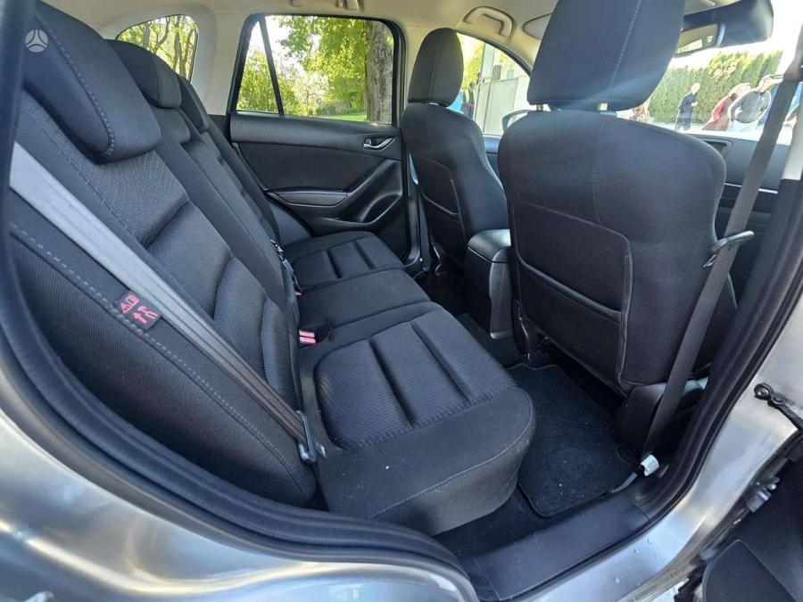 Grey Mazda CX-5 2014 in Kretinga, with an engine capacity of 2.19 L and mileage of 118 thousand km for 7500 €, photo 20 on AUTOMOTO.COM.LV