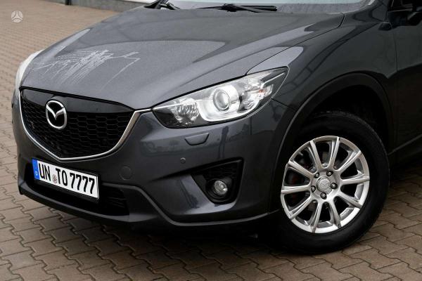 Pelēks Mazda CX-5 2014 Kretinga, ar dzinēja tilpumu 2.19 L un nobraukumu 231 tūkst. km par 8299 €, foto 4 vietnē AUTOMOTO.COM.LV