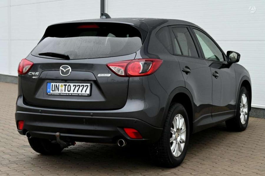 Pelēks Mazda CX-5 2014 Kretinga, ar dzinēja tilpumu 2.19 L un nobraukumu 231 tūkst. km par 8299 €, foto 9 vietnē AUTOMOTO.COM.LV