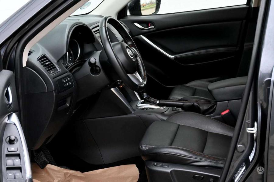 Pelēks Mazda CX-5 2014 Kretinga, ar dzinēja tilpumu 2.19 L un nobraukumu 231 tūkst. km par 8299 €, foto 18 vietnē AUTOMOTO.COM.LV