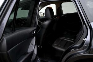Pelēks Mazda CX-5 2014 Kretinga, ar dzinēja tilpumu 2.19 L un nobraukumu 231 tūkst. km par 8299 €, foto 27 vietnē AUTOMOTO.COM.LV