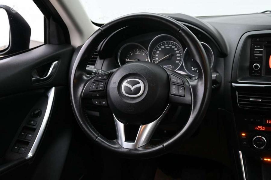 Pelēks Mazda CX-5 2014 Kretinga, ar dzinēja tilpumu 2.19 L un nobraukumu 231 tūkst. km par 8299 €, foto 31 vietnē AUTOMOTO.COM.LV