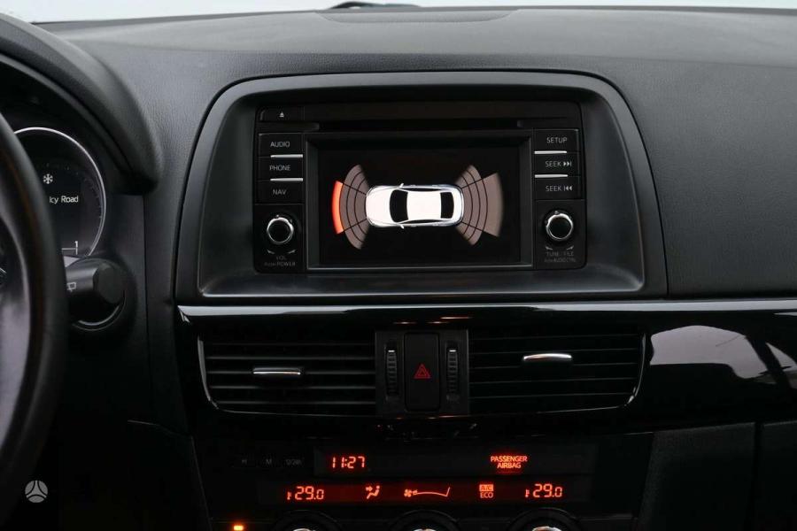 Pelēks Mazda CX-5 2014 Kretinga, ar dzinēja tilpumu 2.19 L un nobraukumu 231 tūkst. km par 8299 €, foto 33 vietnē AUTOMOTO.COM.LV