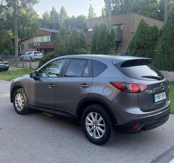 Grey Mazda CX-5 2014 in Vilnius, with an engine capacity of 2.19 L and mileage of 235 thousand km for 5500 €, photo 9 on AUTOMOTO.COM.LV