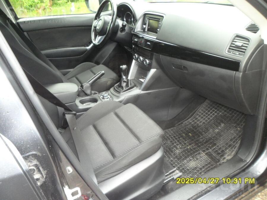 Grey Mazda CX-5 2014 in Bauska, with an engine capacity of 2.20 L and mileage of 0 thousand km for 6600 €, photo 6 on AUTOMOTO.COM.LV