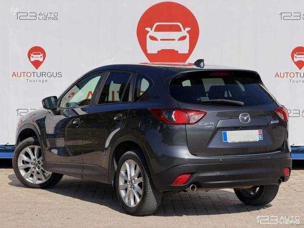 Pelēks Mazda CX-5 2014 Tauragė, ar dzinēja tilpumu 2.20 L un nobraukumu 216 tūkst. km par 6500 €, foto 7 vietnē AUTOMOTO.COM.LV