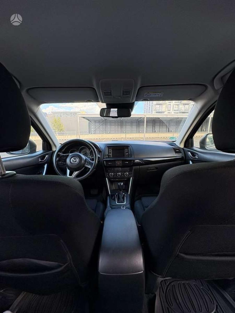 Pelēks Mazda CX-5 2014 Viļņa, ar dzinēja tilpumu 2.19 L un nobraukumu 221 tūkst. km par 6899 €, foto 7 vietnē AUTOMOTO.COM.LV