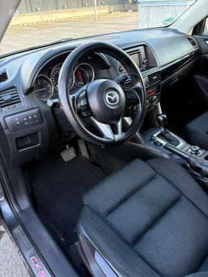 Pelēks Mazda CX-5 2014 Viļņa, ar dzinēja tilpumu 2.19 L un nobraukumu 221 tūkst. km par 6899 €, foto 8 vietnē AUTOMOTO.COM.LV