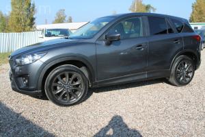 Pelēks Mazda CX-5 2014 Daugavpils, ar dzinēja tilpumu 2.20 L un nobraukumu 256 tūkst. km par 7490 €, foto 4 vietnē AUTOMOTO.COM.LV
