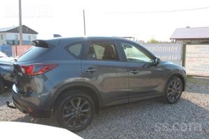 Pelēks Mazda CX-5 2014 Daugavpils, ar dzinēja tilpumu 2.20 L un nobraukumu 256 tūkst. km par 7490 €, foto 8 vietnē AUTOMOTO.COM.LV