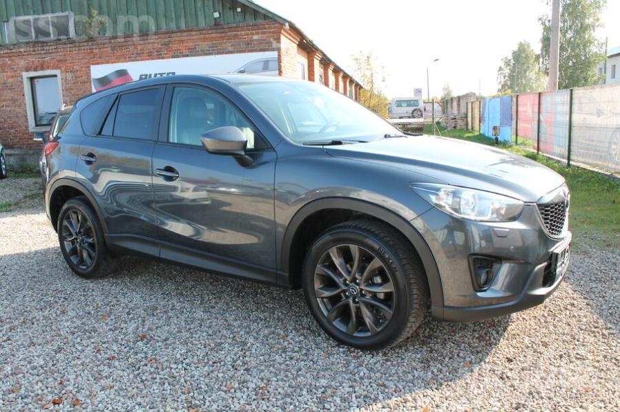 Pelēks Mazda CX-5 2014 Daugavpils, ar dzinēja tilpumu 2.20 L un nobraukumu 256 tūkst. km par 7490 €, foto 9 vietnē AUTOMOTO.COM.LV