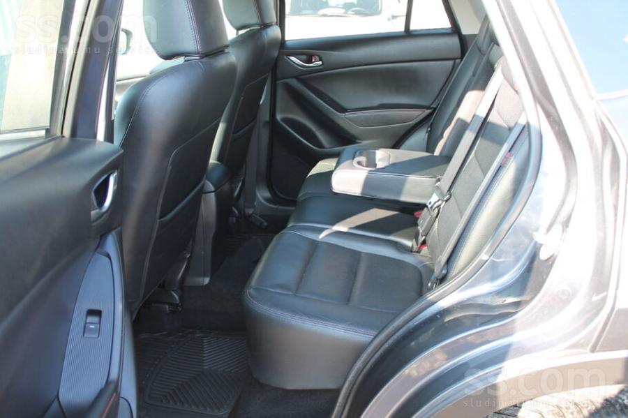Pelēks Mazda CX-5 2014 Daugavpils, ar dzinēja tilpumu 2.20 L un nobraukumu 256 tūkst. km par 7490 €, foto 12 vietnē AUTOMOTO.COM.LV