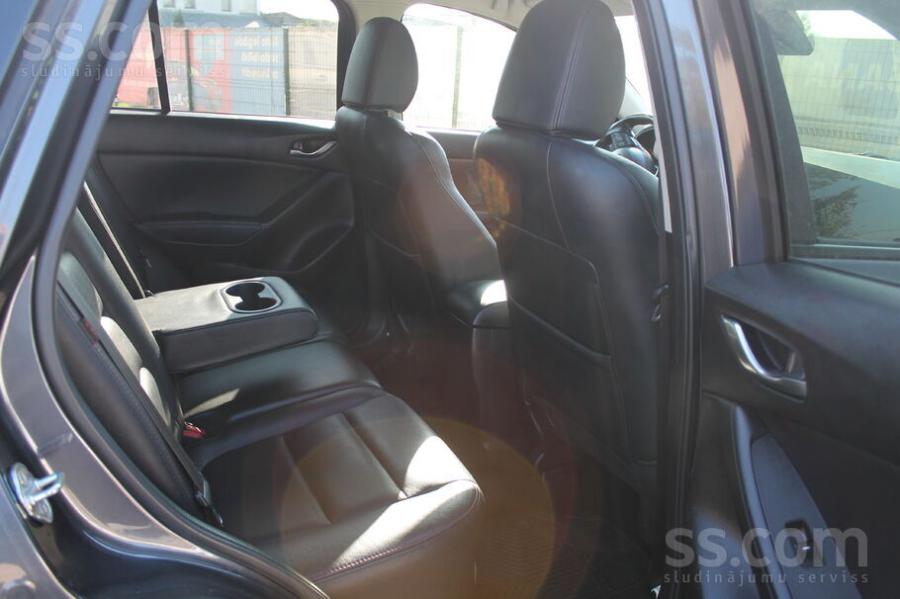 Pelēks Mazda CX-5 2014 Daugavpils, ar dzinēja tilpumu 2.20 L un nobraukumu 256 tūkst. km par 7490 €, foto 13 vietnē AUTOMOTO.COM.LV