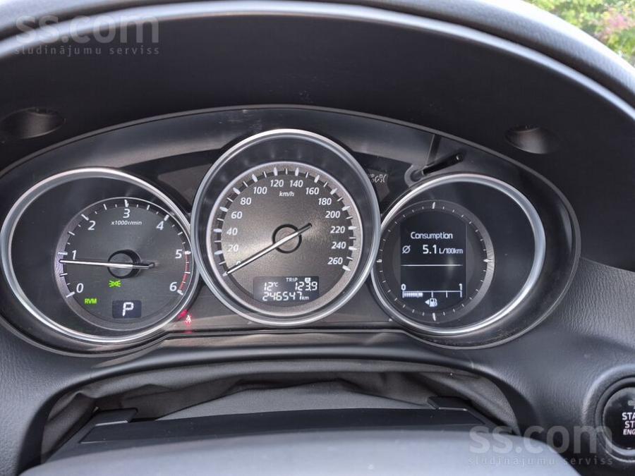 Pelēks Mazda CX-5 2014 Liepāja, ar dzinēja tilpumu 2.20 L un nobraukumu 247 tūkst. km par 5700 €, foto 6 vietnē AUTOMOTO.COM.LV