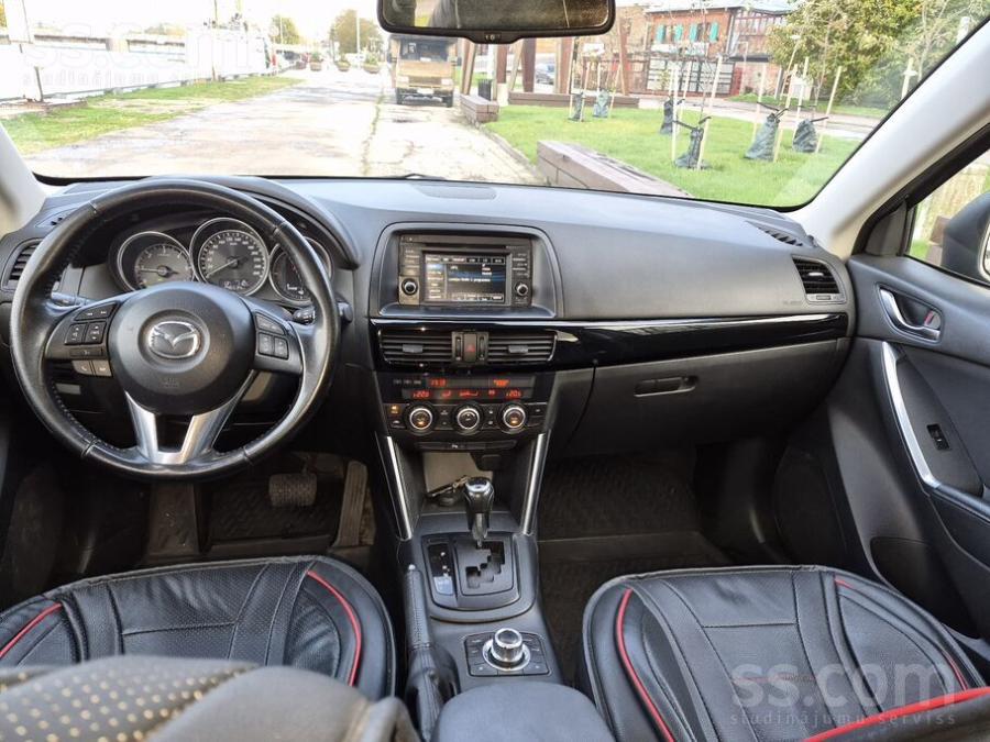 Pelēks Mazda CX-5 2014 Liepāja, ar dzinēja tilpumu 2.20 L un nobraukumu 247 tūkst. km par 5700 €, foto 9 vietnē AUTOMOTO.COM.LV