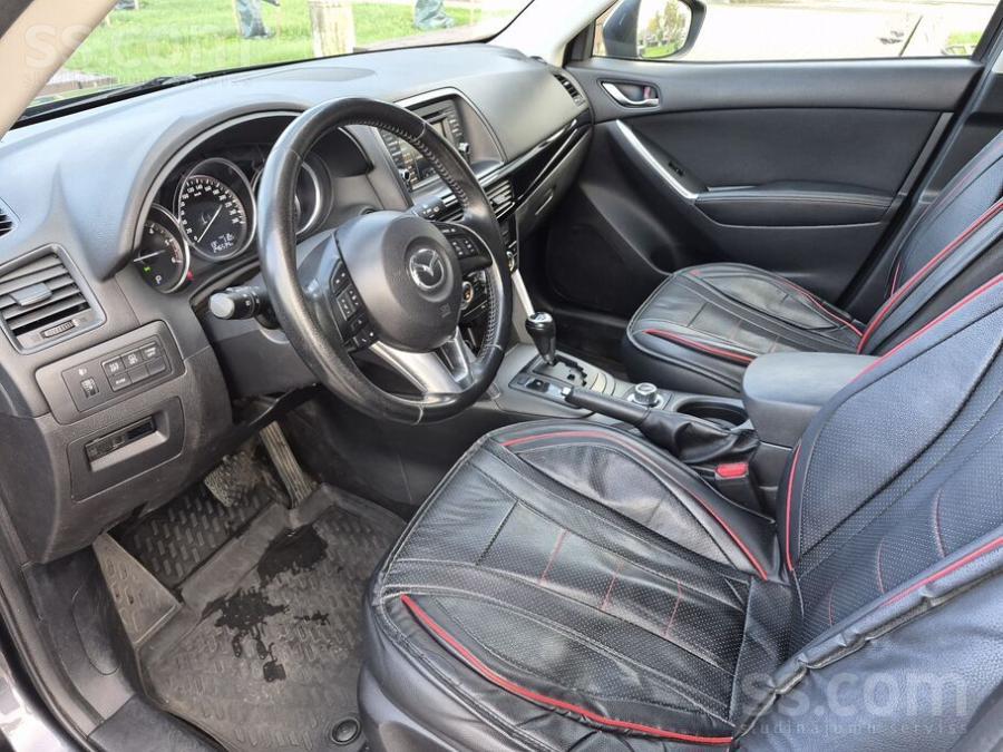 Pelēks Mazda CX-5 2014 Liepāja, ar dzinēja tilpumu 2.20 L un nobraukumu 247 tūkst. km par 5700 €, foto 10 vietnē AUTOMOTO.COM.LV