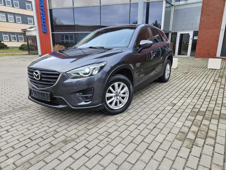 Grey Mazda CX-5 2015 in Marijampole, with an engine capacity of 2.19 L and mileage of 178 thousand km for 8500 €, photo 1 on AUTOMOTO.COM.LV