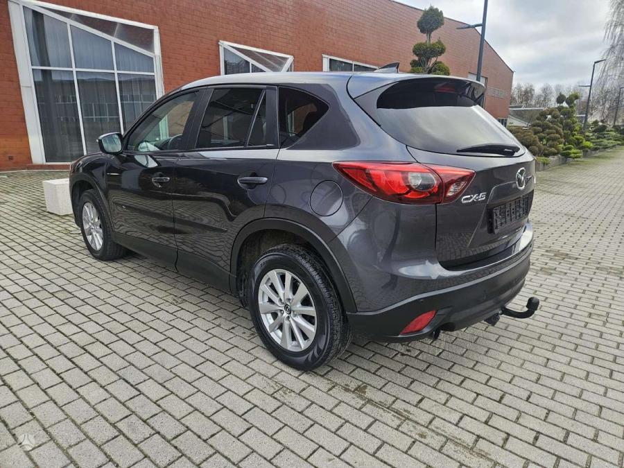 Grey Mazda CX-5 2015 in Marijampole, with an engine capacity of 2.19 L and mileage of 178 thousand km for 8500 €, photo 3 on AUTOMOTO.COM.LV