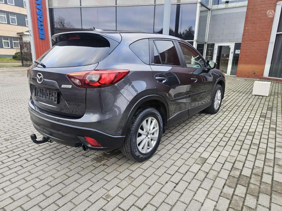 Grey Mazda CX-5 2015 in Marijampole, with an engine capacity of 2.19 L and mileage of 178 thousand km for 8500 €, photo 4 on AUTOMOTO.COM.LV