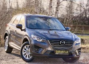 Pelēks Mazda CX-5 2015 Šauļi, ar dzinēja tilpumu 2.19 L un nobraukumu 244 tūkst. km par 8750 €, foto  vietnē AUTOMOTO.COM.LV
