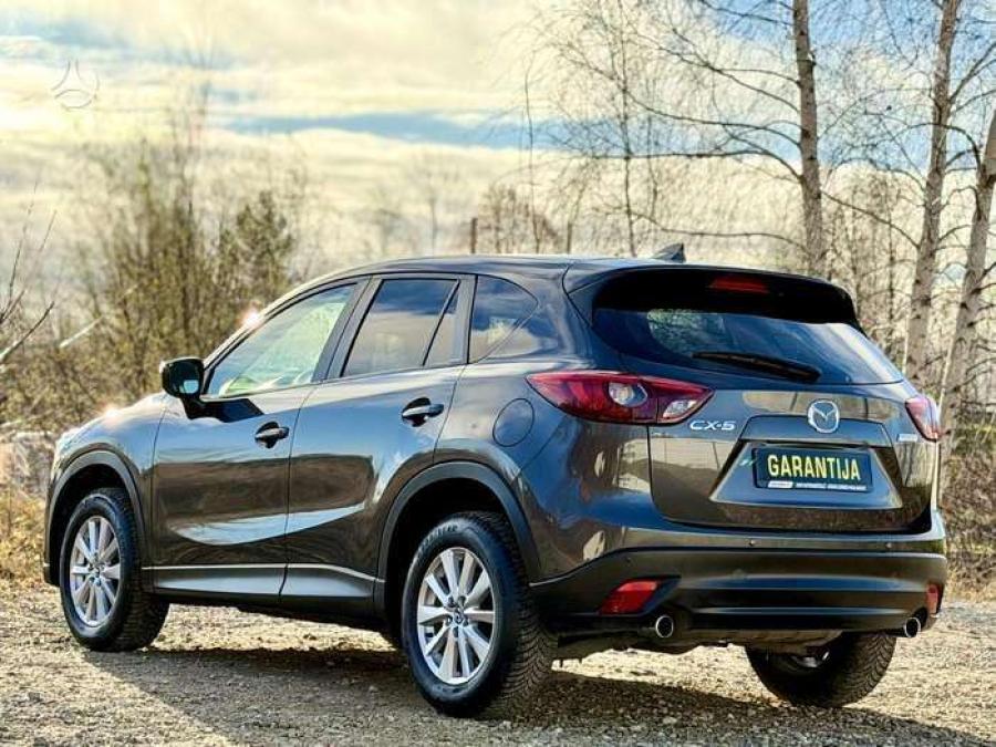 Pelēks Mazda CX-5 2015 Šauļi, ar dzinēja tilpumu 2.19 L un nobraukumu 244 tūkst. km par 8750 €, foto 3 vietnē AUTOMOTO.COM.LV