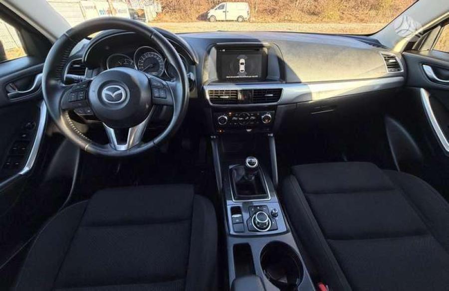 Pelēks Mazda CX-5 2015 Šauļi, ar dzinēja tilpumu 2.19 L un nobraukumu 244 tūkst. km par 8750 €, foto 23 vietnē AUTOMOTO.COM.LV