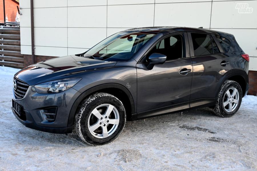 Grey Mazda CX-5 2015 in Kretinga, with an engine capacity of 2.20 L and mileage of 235 thousand km for 8999 €, photo 1 on AUTOMOTO.COM.LV