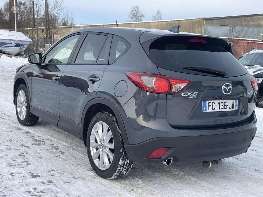 Pelēks Mazda CX-5 2015 Tauragė, ar dzinēja tilpumu 2.19 L un nobraukumu 196 tūkst. km par 7990 €, foto 5 vietnē AUTOMOTO.COM.LV