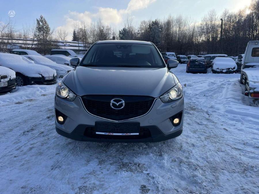 Grey Mazda CX-5 2015 in Utena, with an engine capacity of 2.19 L and mileage of 174 thousand km for 7777 €, photo 2 on AUTOMOTO.COM.LV