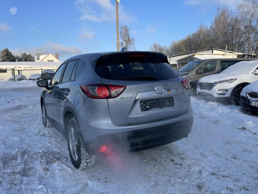 Grey Mazda CX-5 2015 in Utena, with an engine capacity of 2.19 L and mileage of 174 thousand km for 7777 €, photo 6 on AUTOMOTO.COM.LV