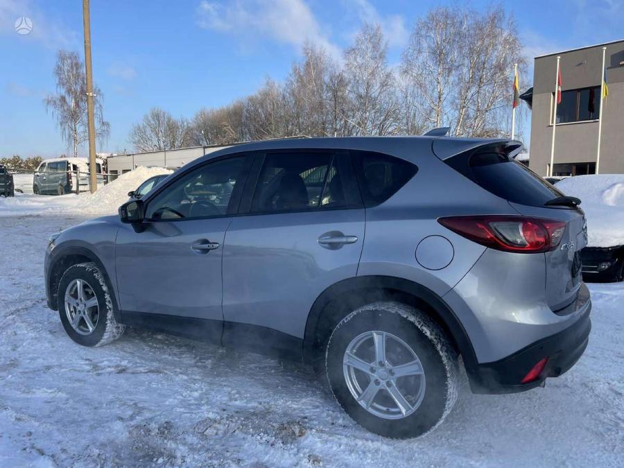 Grey Mazda CX-5 2015 in Utena, with an engine capacity of 2.19 L and mileage of 174 thousand km for 7777 €, photo 7 on AUTOMOTO.COM.LV