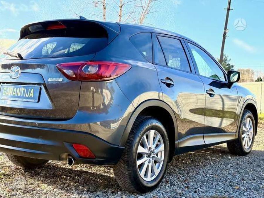 Pelēks Mazda CX-5 2015 Šauļi, ar dzinēja tilpumu 2.19 L un nobraukumu 244 tūkst. km par 8750 €, foto 8 vietnē AUTOMOTO.COM.LV