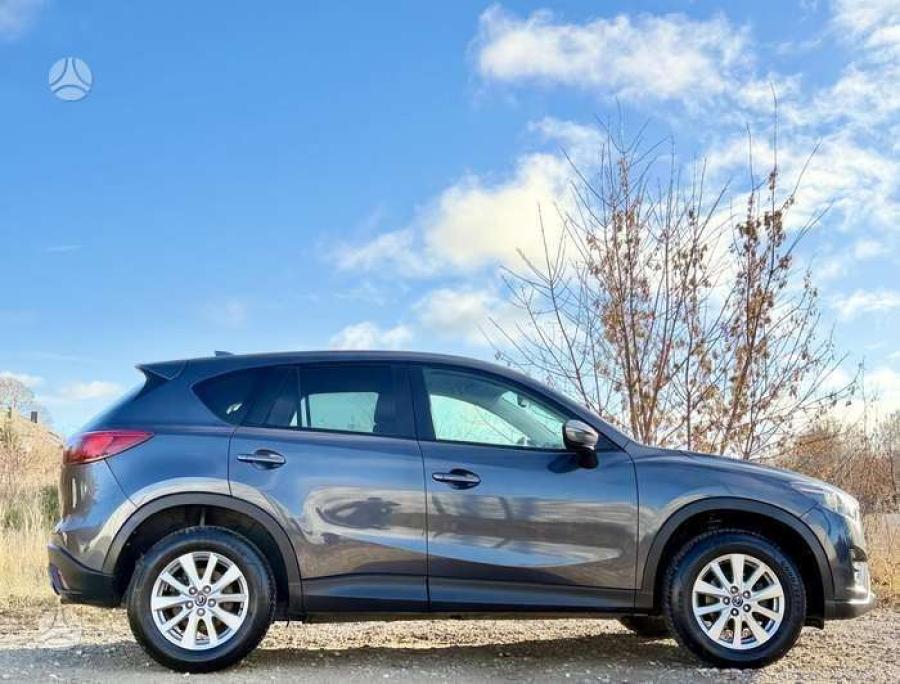 Pelēks Mazda CX-5 2015 Šauļi, ar dzinēja tilpumu 2.19 L un nobraukumu 244 tūkst. km par 8750 €, foto 14 vietnē AUTOMOTO.COM.LV