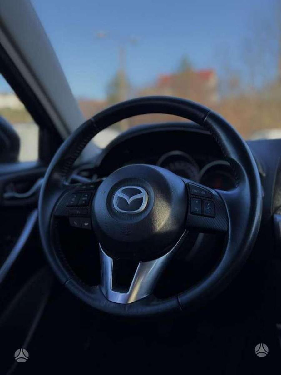 Pelēks Mazda CX-5 2015 Šauļi, ar dzinēja tilpumu 2.19 L un nobraukumu 244 tūkst. km par 8750 €, foto 21 vietnē AUTOMOTO.COM.LV