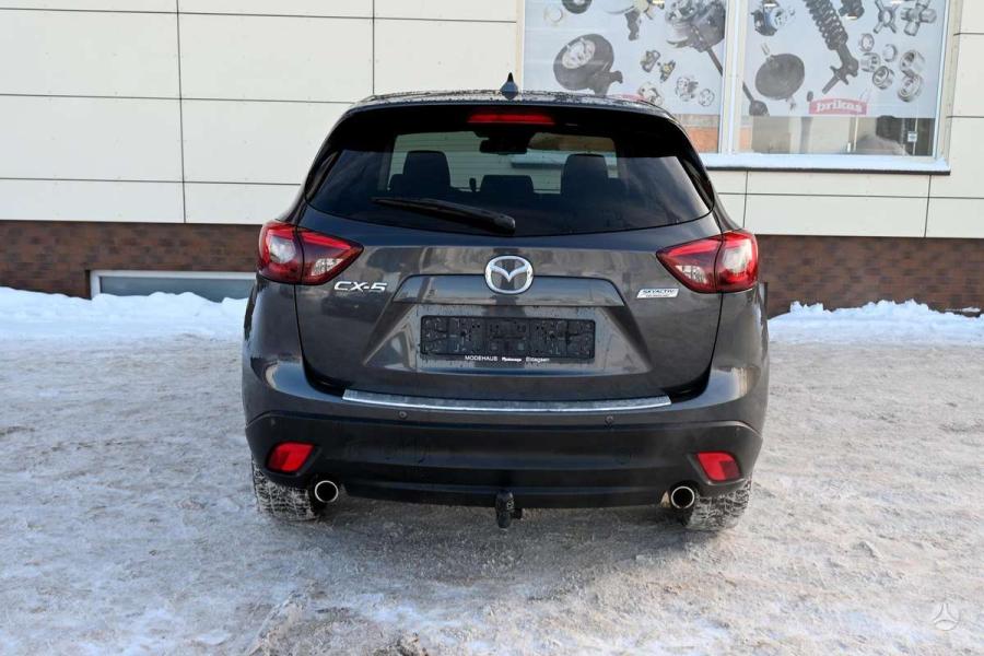 Grey Mazda CX-5 2015 in Kretinga, with an engine capacity of 2.19 L and mileage of 235 thousand km for 8999 €, photo 8 on AUTOMOTO.COM.LV