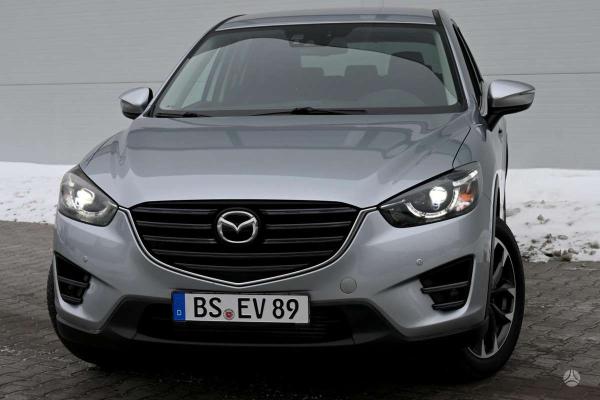 Pelēks Mazda CX-5 2015 Kretinga, ar dzinēja tilpumu 2.19 L un nobraukumu 232 tūkst. km par 10199 €, foto 2 vietnē AUTOMOTO.COM.LV