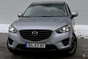 Pelēks Mazda CX-5 2015 Kretinga, ar dzinēja tilpumu 2.19 L un nobraukumu 232 tūkst. km par 10199 €, foto 2 vietnē AUTOMOTO.COM.LV