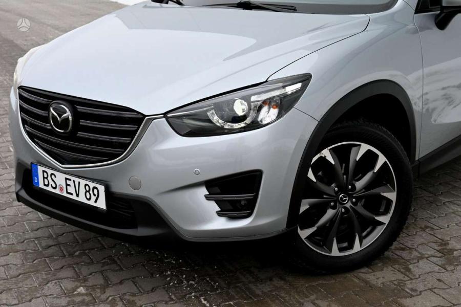 Pelēks Mazda CX-5 2015 Kretinga, ar dzinēja tilpumu 2.19 L un nobraukumu 232 tūkst. km par 10199 €, foto 4 vietnē AUTOMOTO.COM.LV
