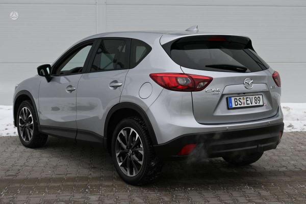 Pelēks Mazda CX-5 2015 Kretinga, ar dzinēja tilpumu 2.19 L un nobraukumu 232 tūkst. km par 10199 €, foto 9 vietnē AUTOMOTO.COM.LV