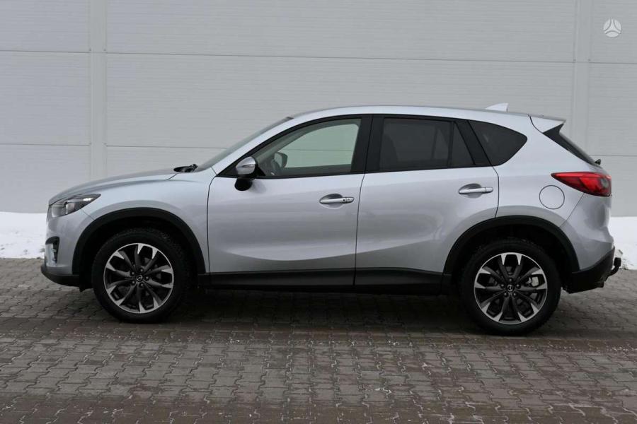 Pelēks Mazda CX-5 2015 Kretinga, ar dzinēja tilpumu 2.19 L un nobraukumu 232 tūkst. km par 10199 €, foto 11 vietnē AUTOMOTO.COM.LV